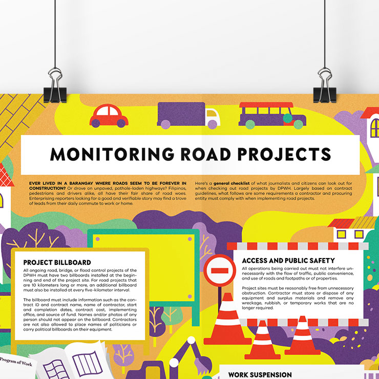 Monitoring Road Projects Poster - Alexandra Paredes